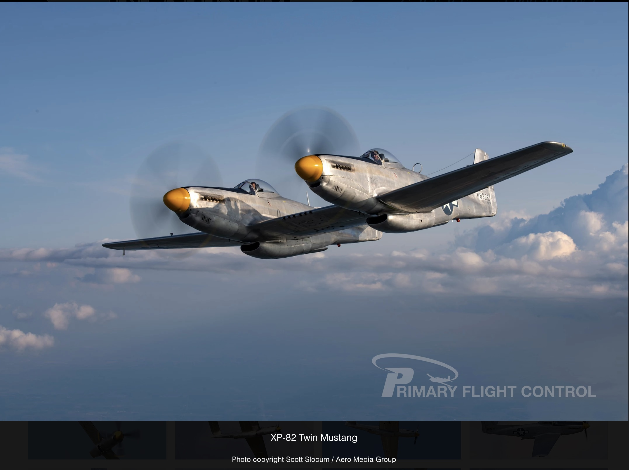Airplane For Sale - 1944 North American XP-82 Twin Mustang