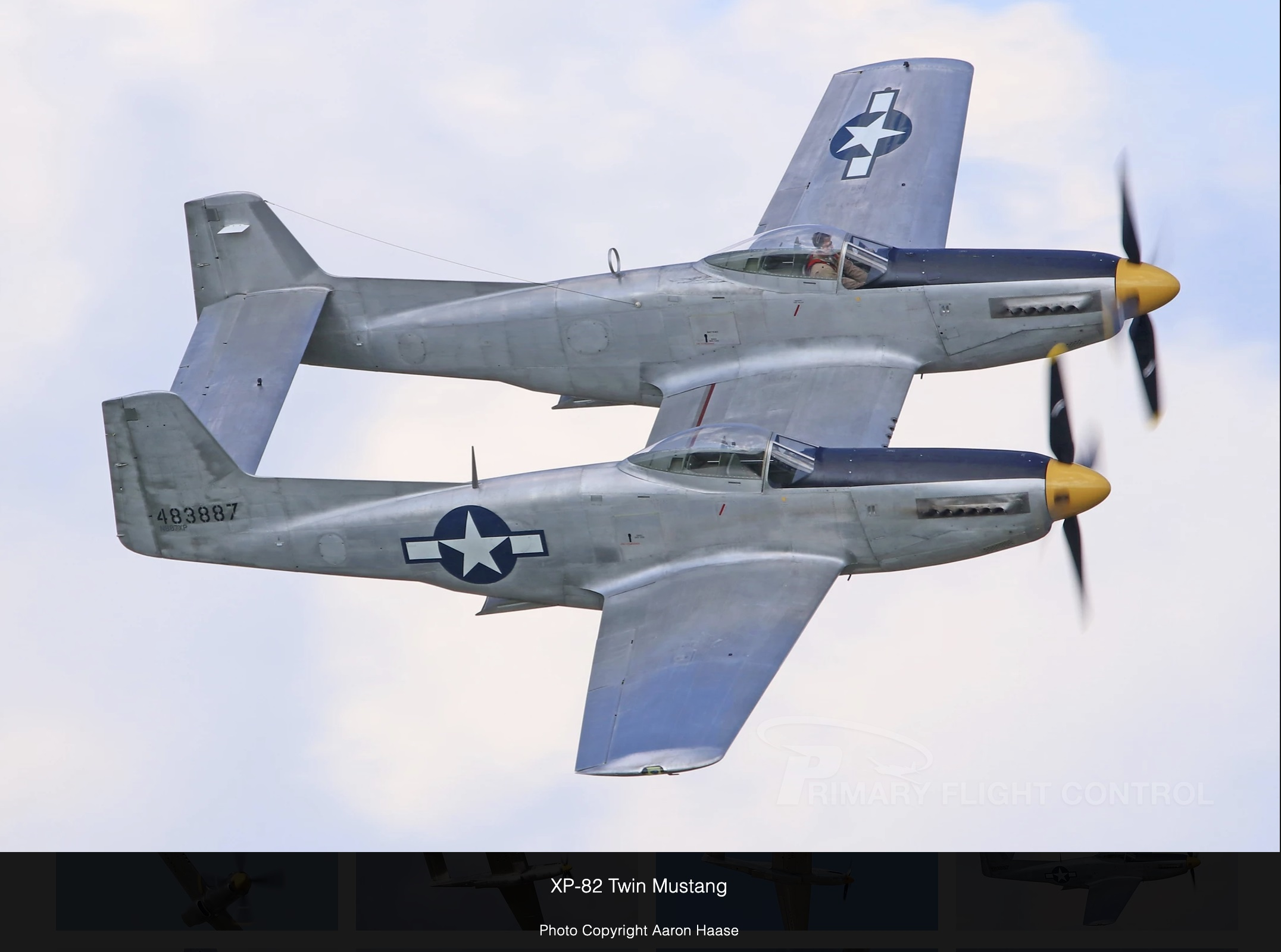 Airplane For Sale - 1944 North American XP-82 Twin Mustang