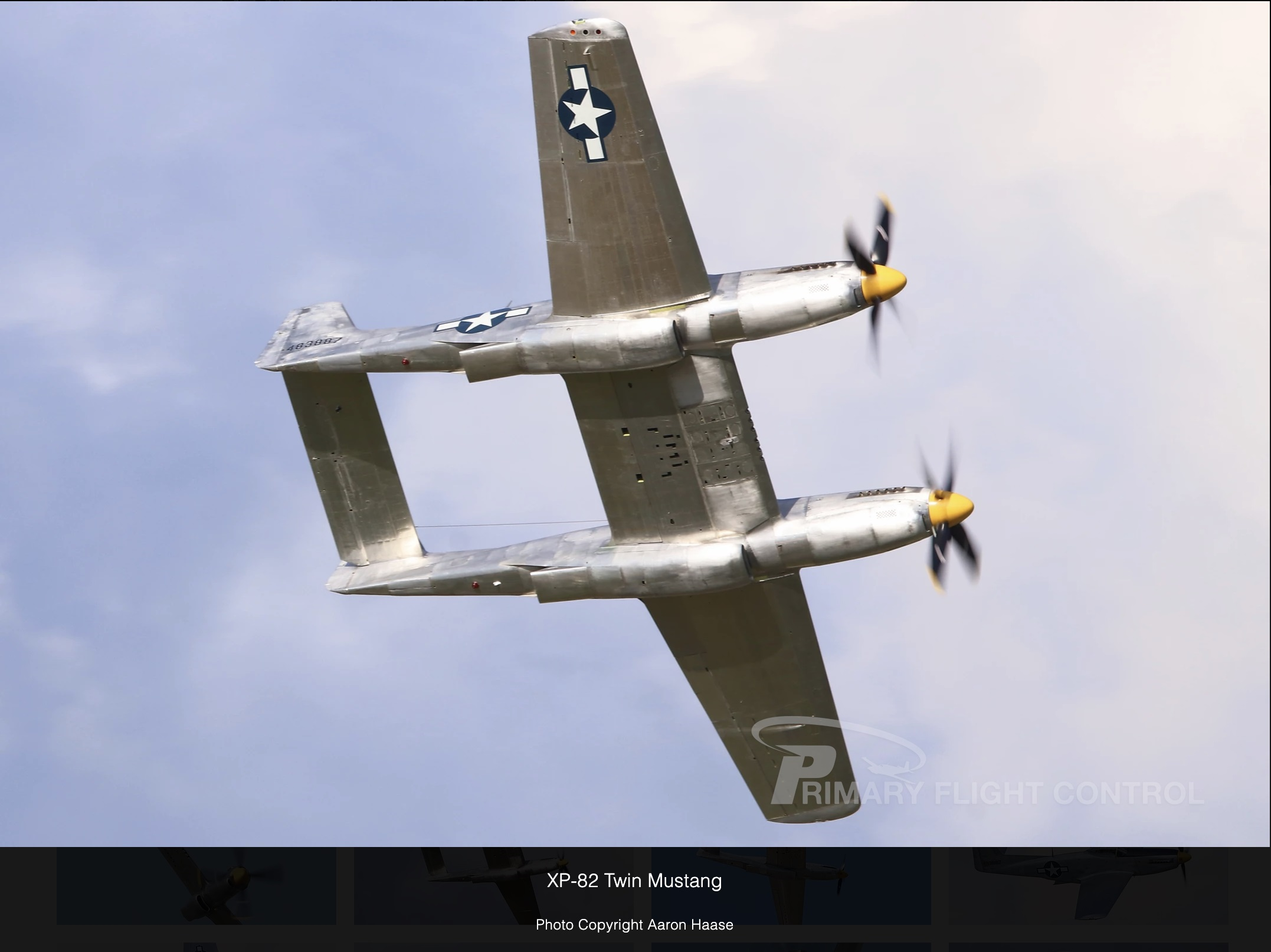 Airplane For Sale - 1944 North American XP-82 Twin Mustang